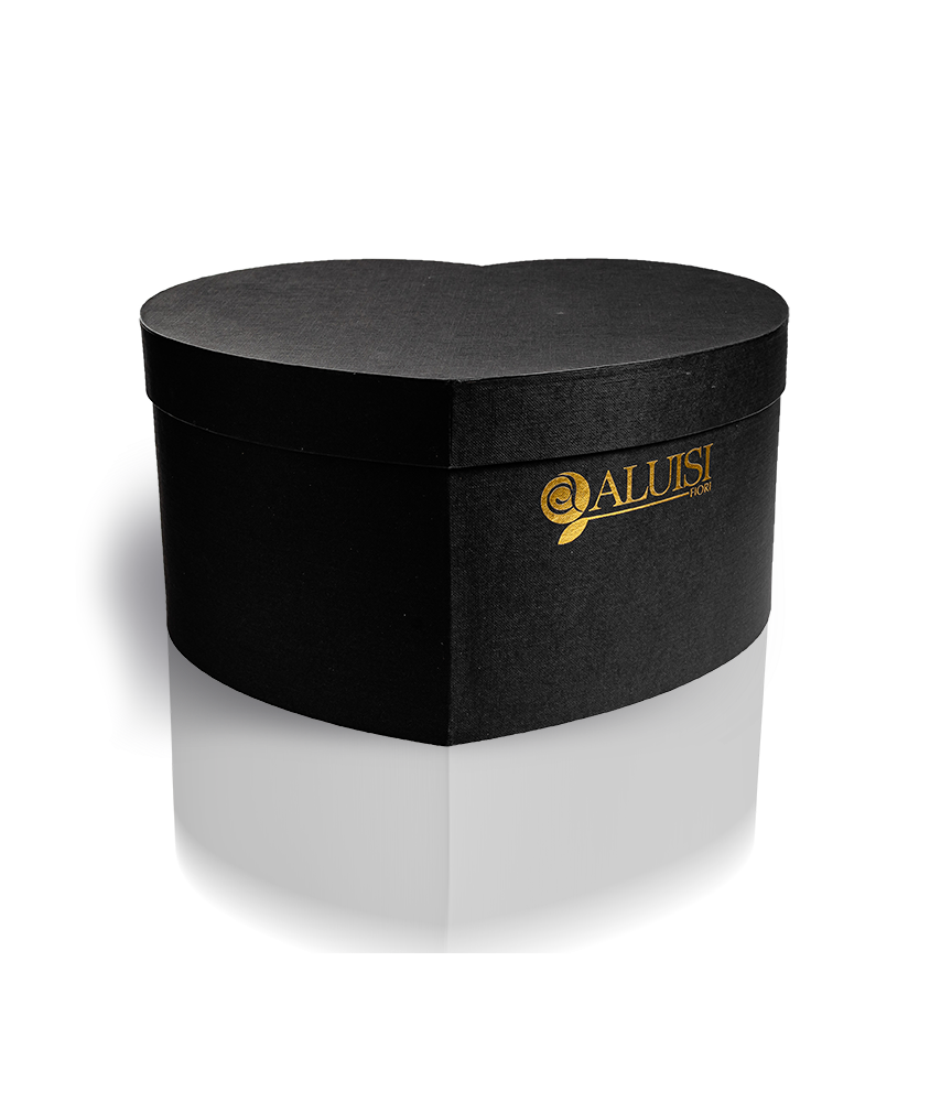 Box Cuore Rose Bianche Stabilizzate - Simbolo di Purezza e Nuovi Inizi